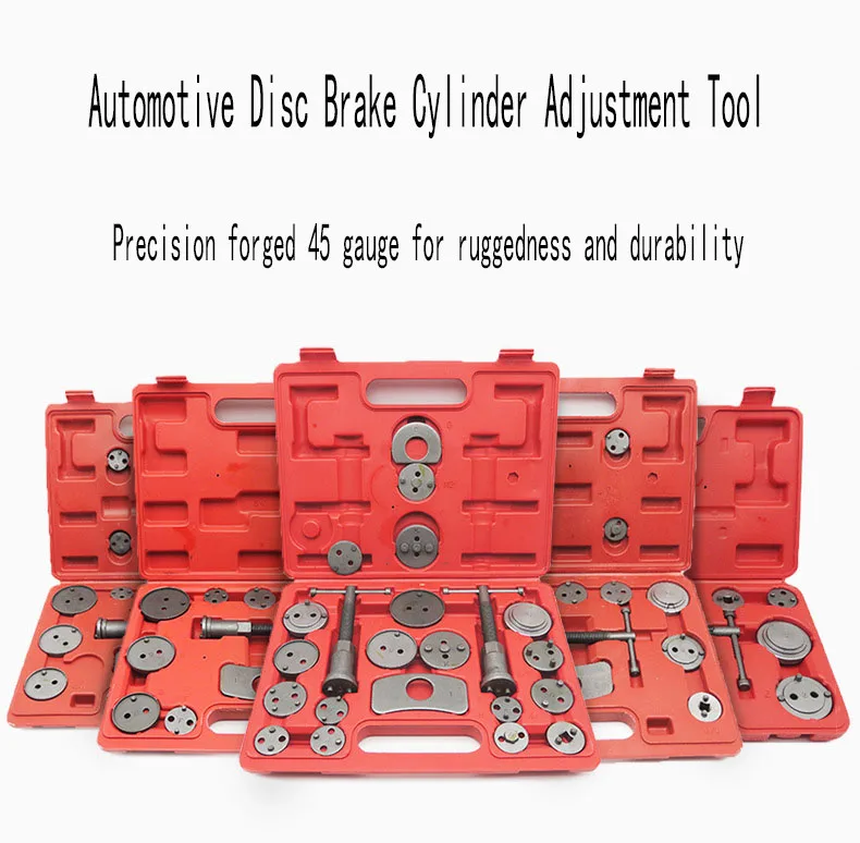 35pcs Disc Brake Distributor Cylinder Adjustment Set Brake Pads Removal ...