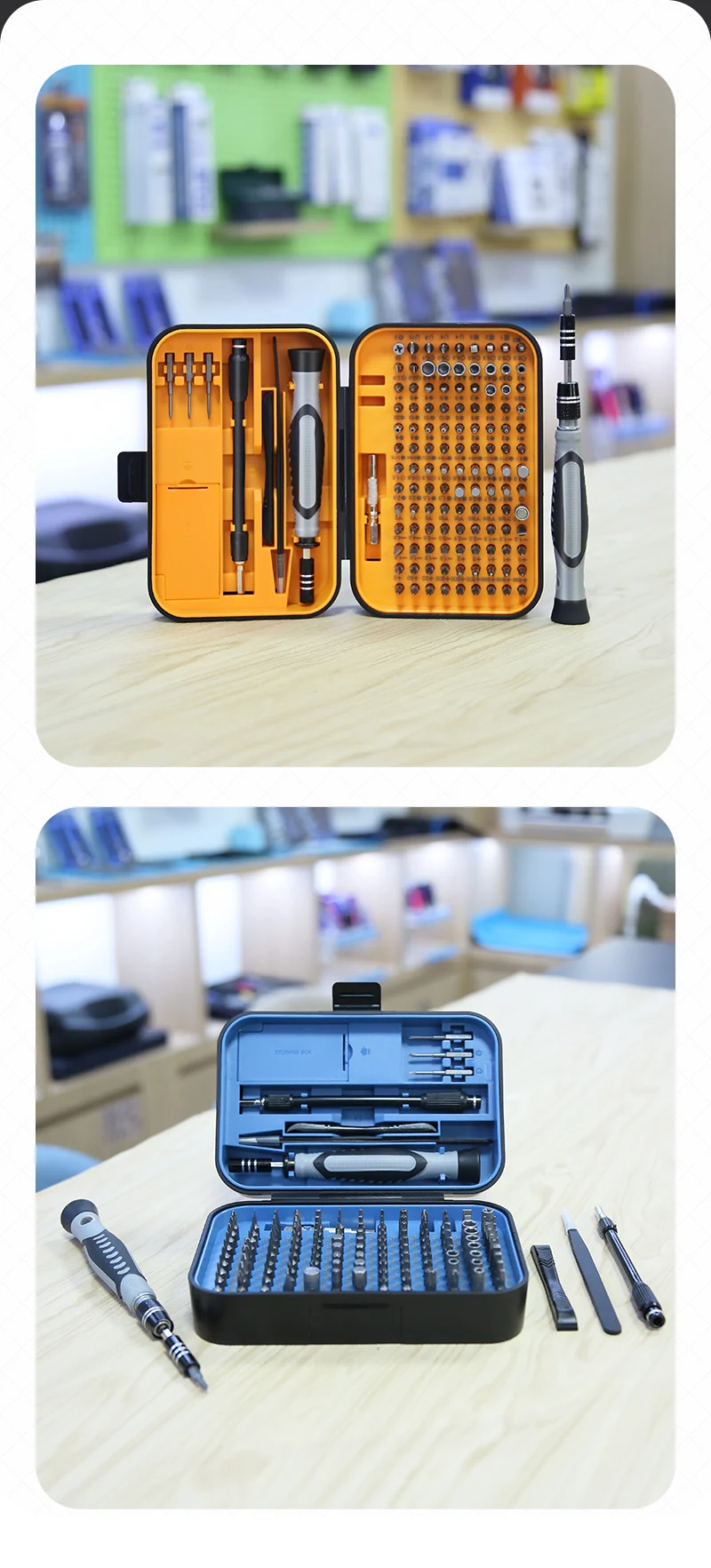 2024 New Precision Screwdriver Set 130 In 1 Electronics Tool Kit With ...