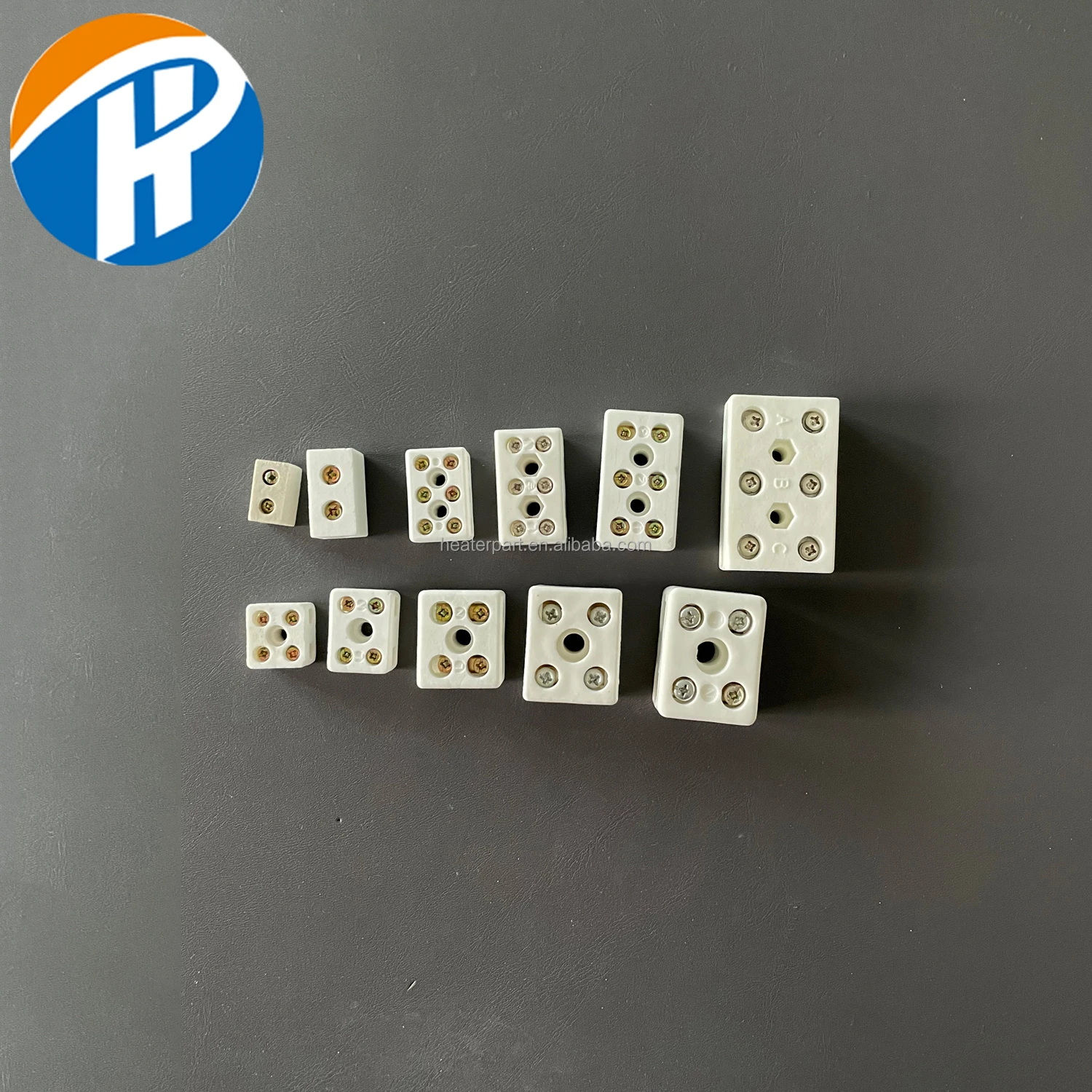 High Temperature Ceramic Wiring Porcelain 2 4 Position Ceramic Terminal ...