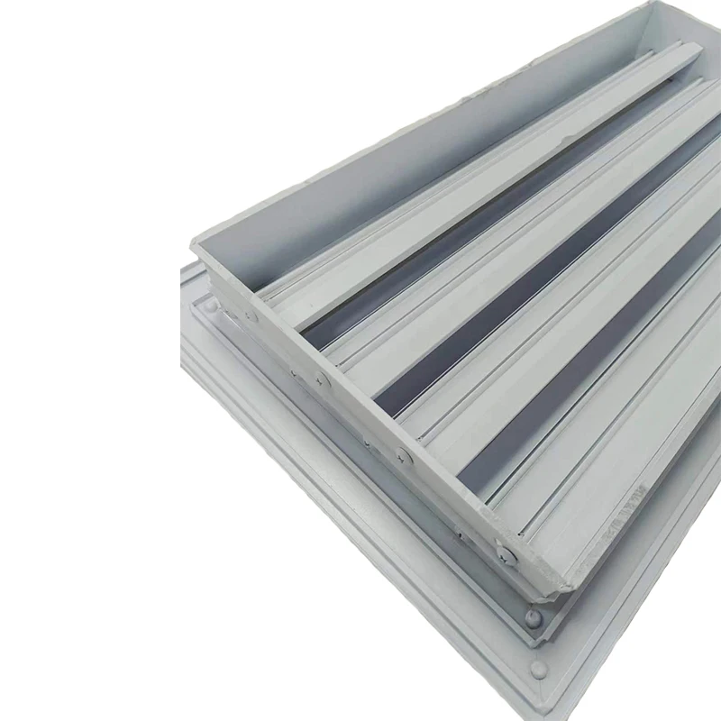 Waterproof Fresh Air Louver Vents Grilles Custom Rectangle Louver For ...