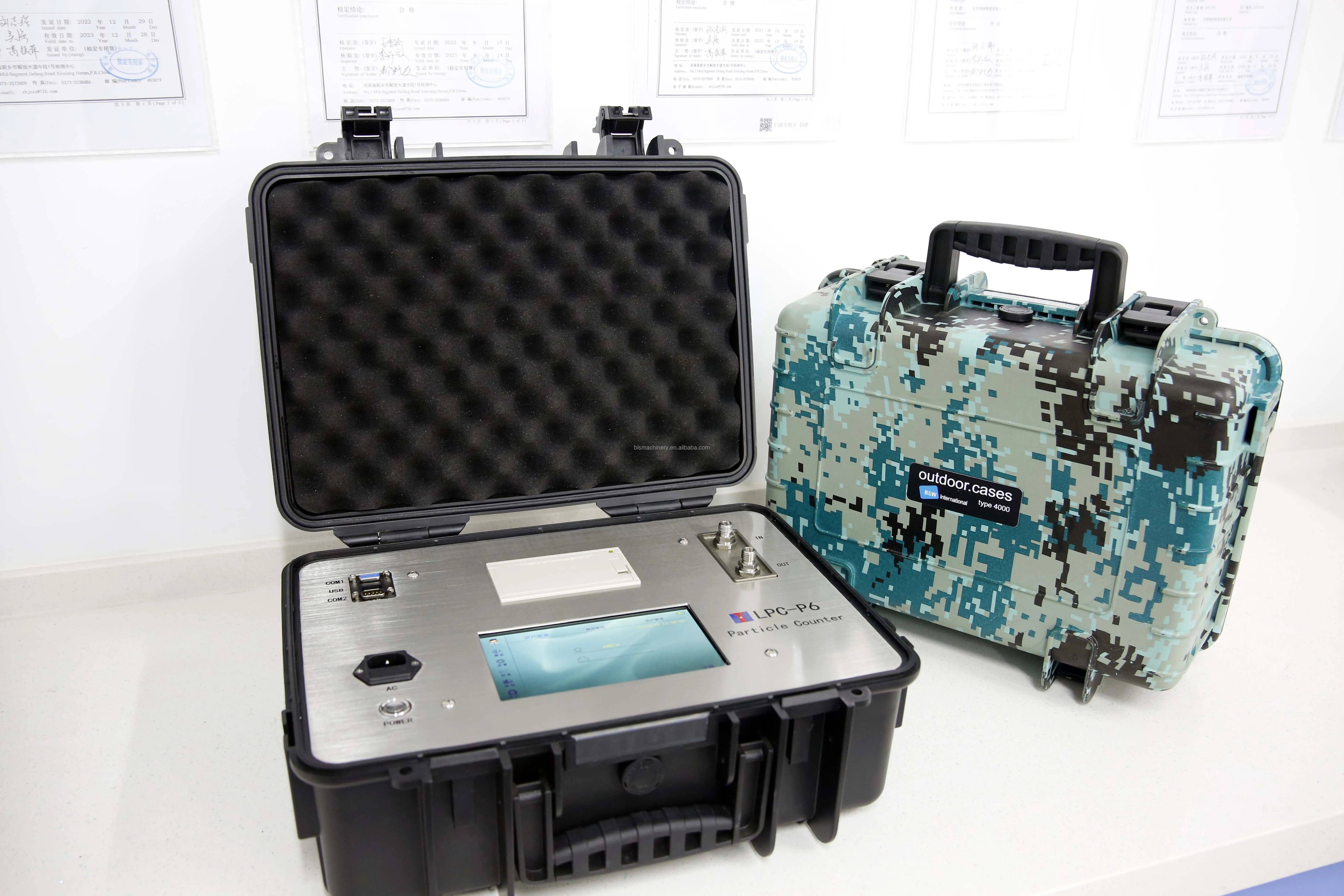 Lpc P6 Portable Hydraulic Oil Particle Counter Buy Particle Counter Portable Particle Counter