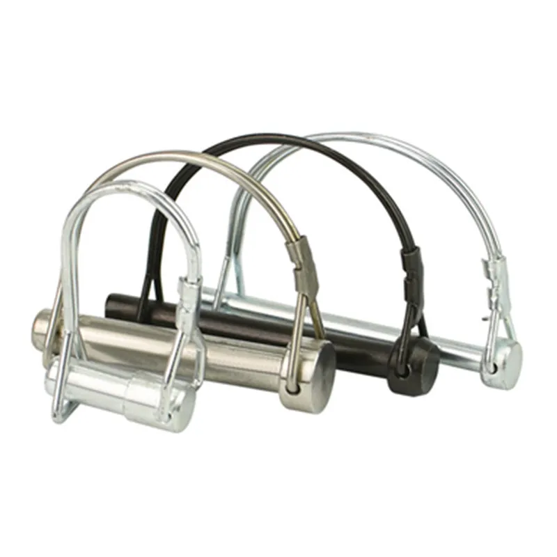 Heavy Duty Marine Trailer Coupler Safety Pin D Ring Round Arch Locking ...