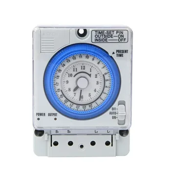 Ac220v 24hours Mechanical Rotary Switch Timer Tb388 24 Hour Mechanical ...