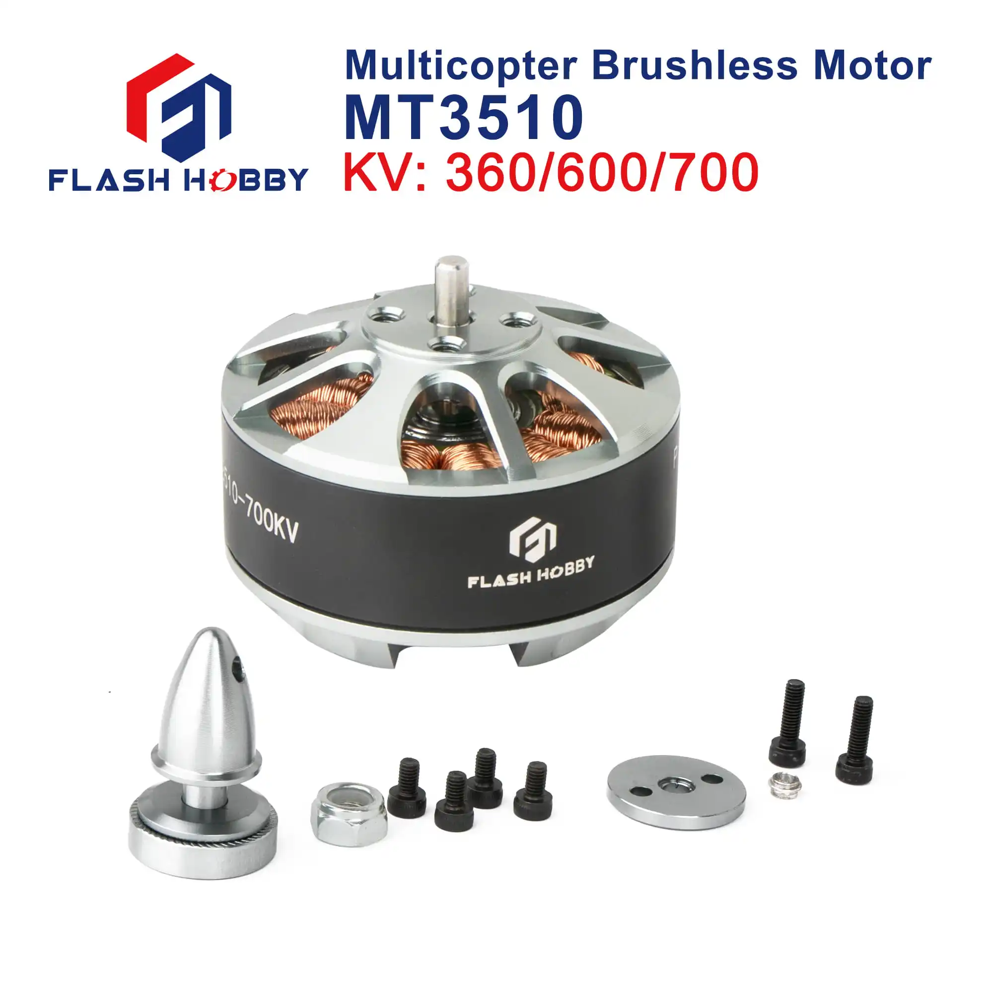 Flashhobby Mt3510 Digital Brushless Dc Motors 3510 12n14p 360kv For ...