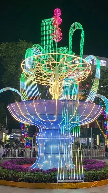 Christmas Crystal Led Polar Bears Motif Light With Christmas Lights ...