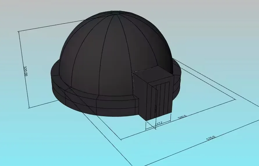 360 Dome Starlab Inflatable Planetarium - Portable & Versatile