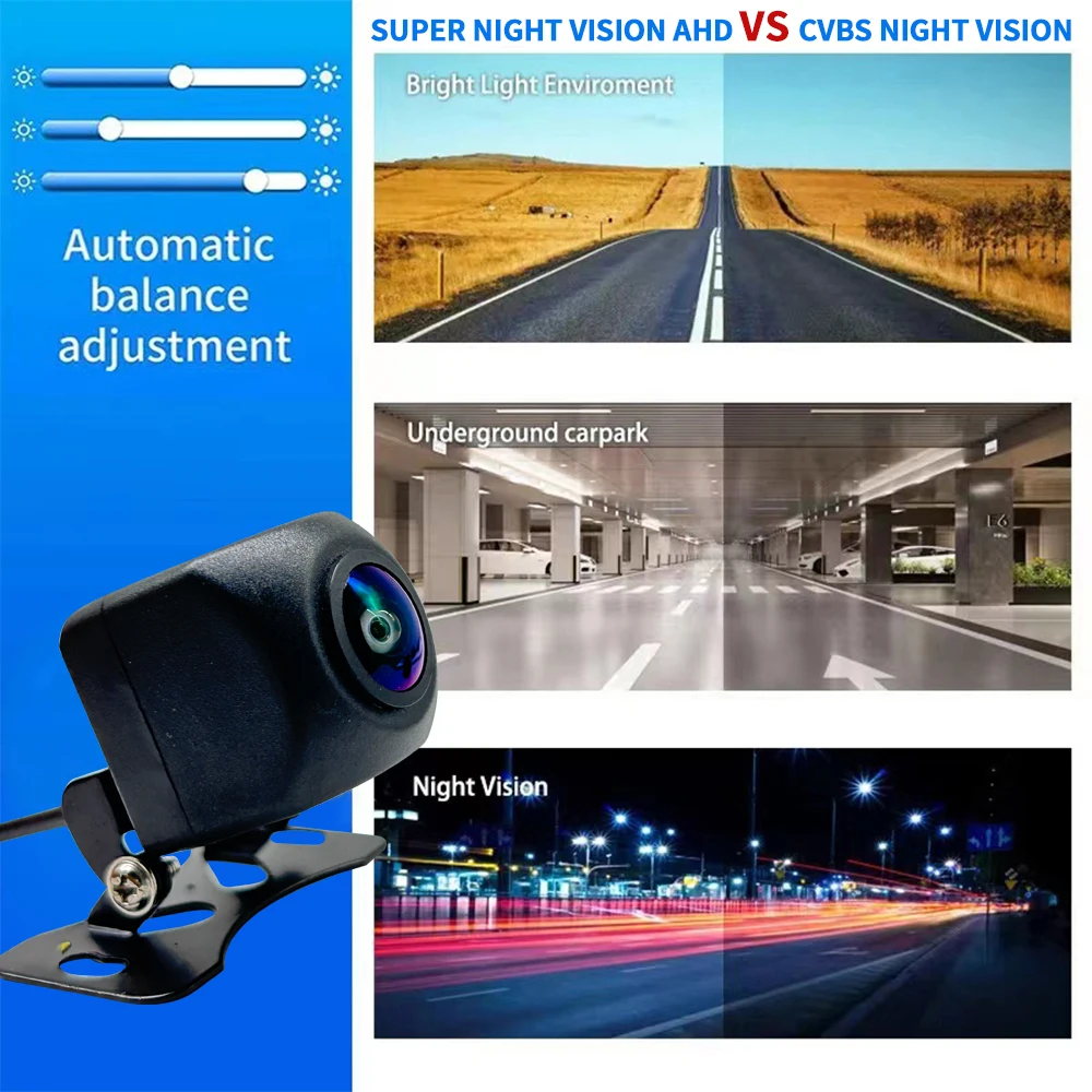 Universal Night Vision Car Reverse Camera - 160 Degrees AHD