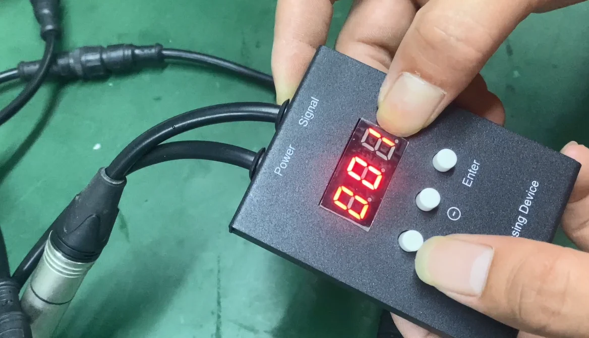 DMX512 Address Writer for All Kinds of DMX LED Light