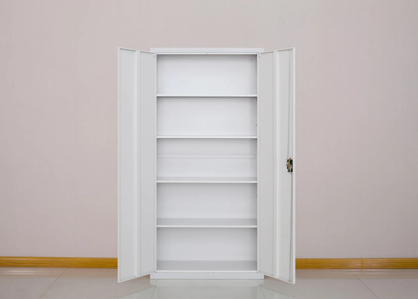 Office Closed Cabinet Storage Cupboards For Storage Metal 2 Doors Steel ...