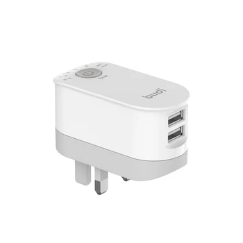 Timer Charger Dual Usb 5v2.4a Power Socket With Timer Portable Charger ...