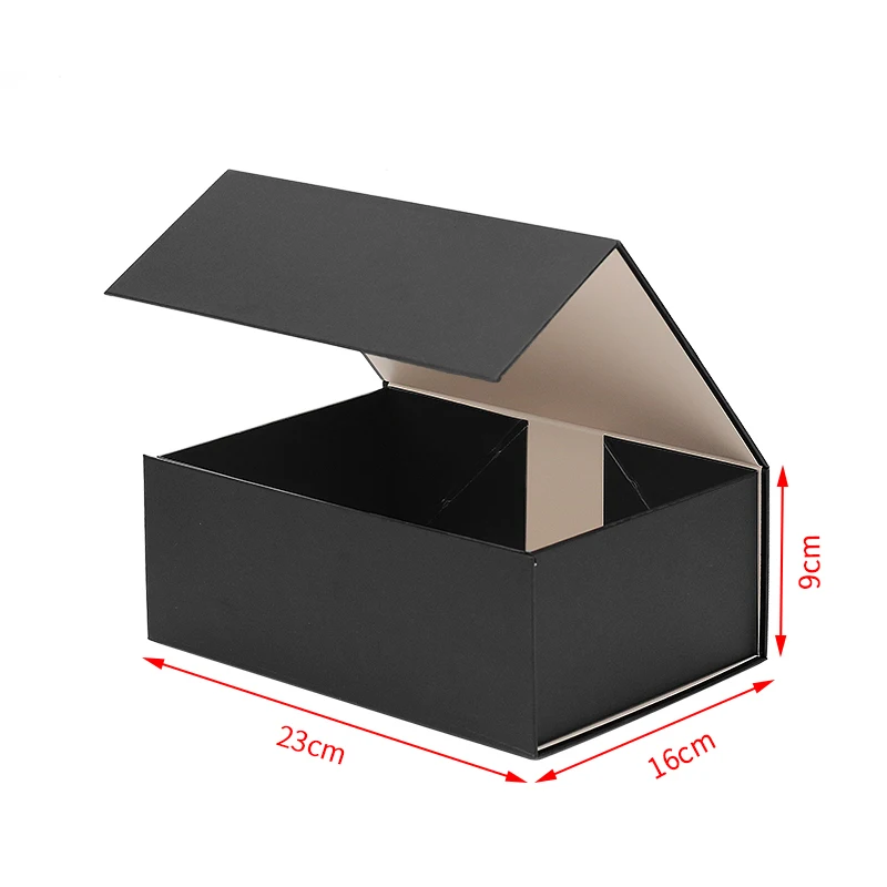 Custom Luxury Black Cardboard Packing - Magnetic Gift Box