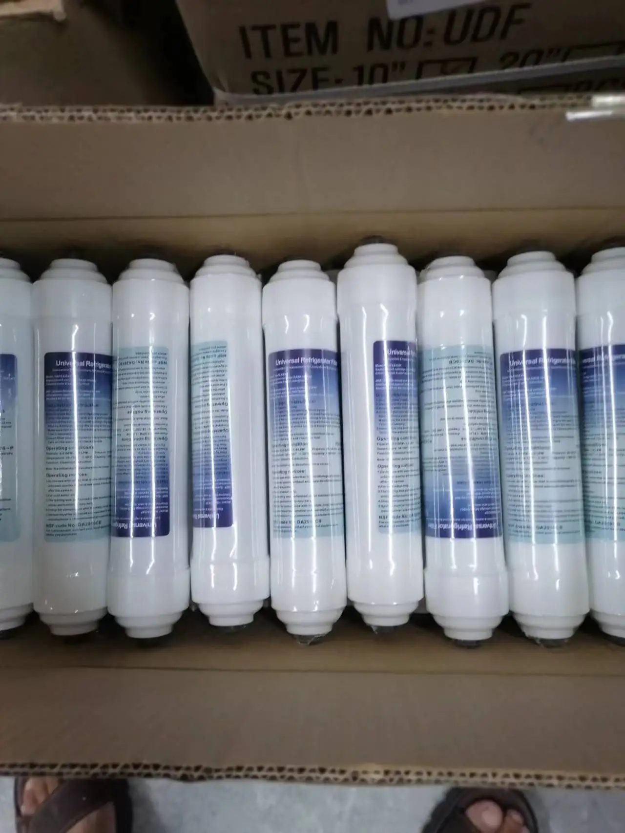 Inline Korean Quick Connect Water Filter Cartridge Small T33 Big T33 Pp ...