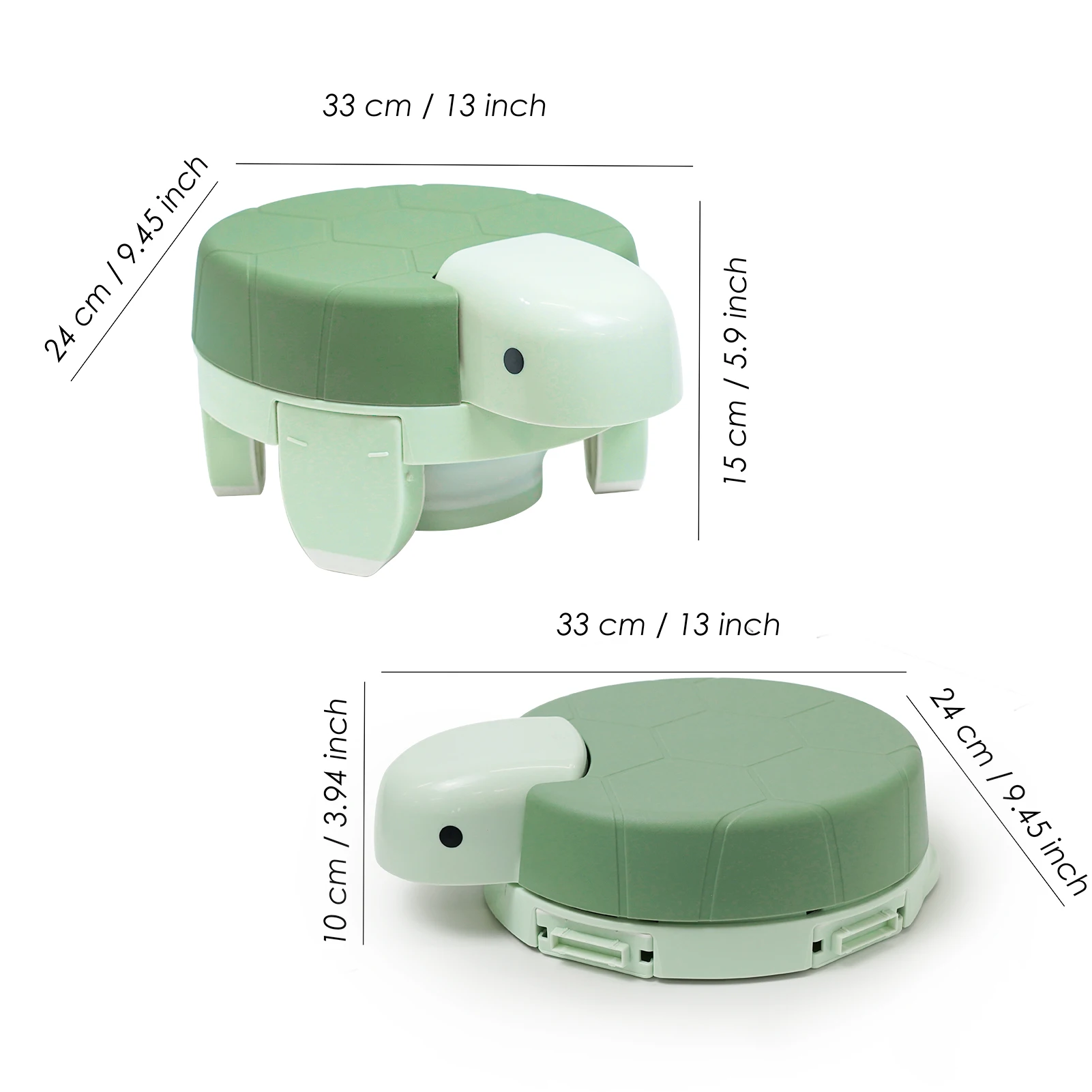 Portable Potty Training - Turtle Shaped Kids Travel Potty