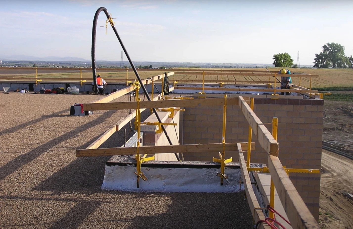 Parapet Guardrail Fall Protection - Durable & Easy Operation