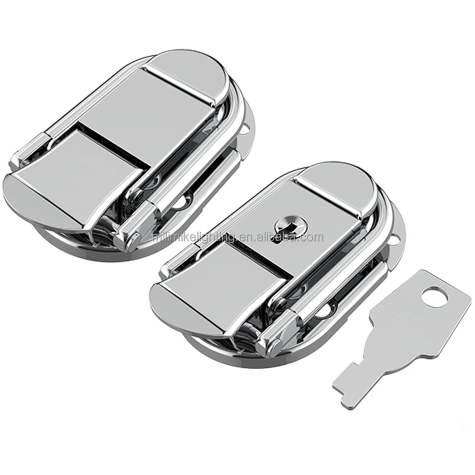 Secure Your Cases with Black Coated Drawbolt Closure Latch