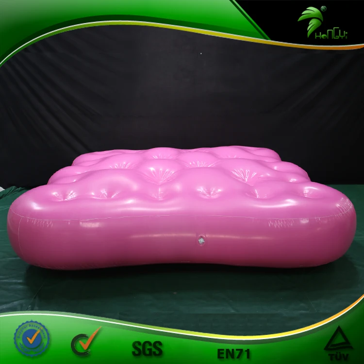 Soft Giant Inflatable Pink Bed - Perfect for Playtime