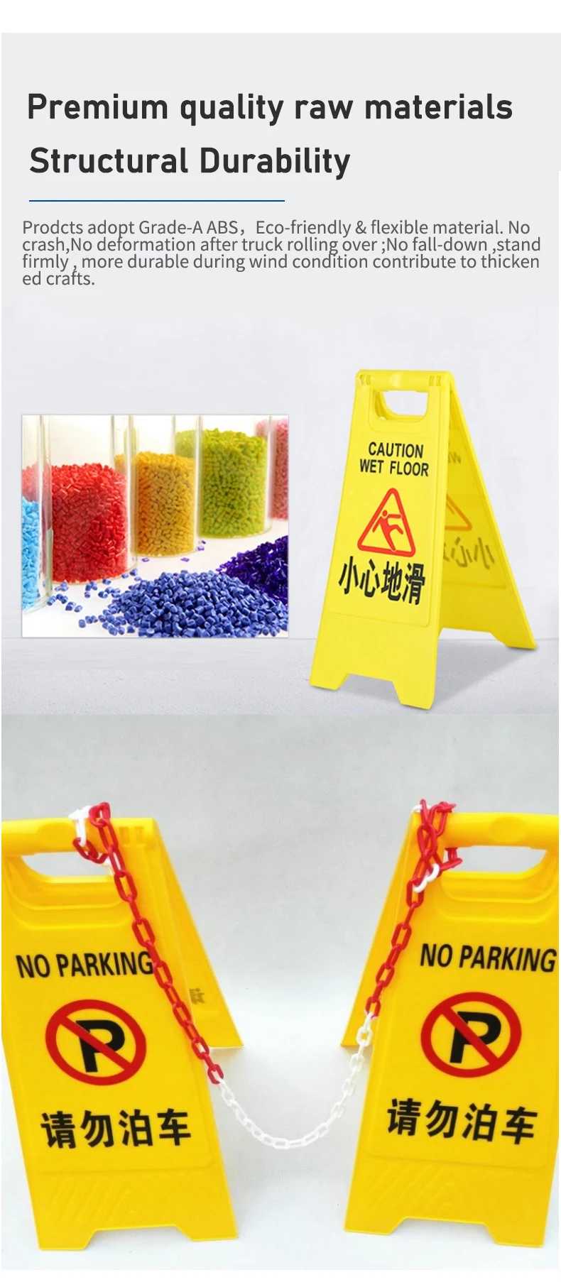 A Frame Warning Sign Board Portable Sign 610mm Height For Wet Floor ...