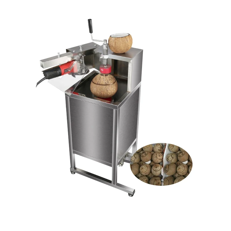 Coconut opener manual green coconut peel cutting machine coconut ...