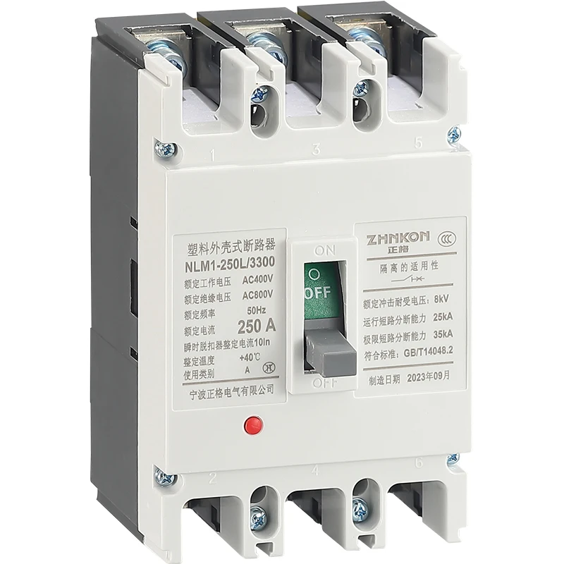 CQC ISO CMC 6000times Poewer Operation 100 Amp 400V 800V 3p Three Poles ...