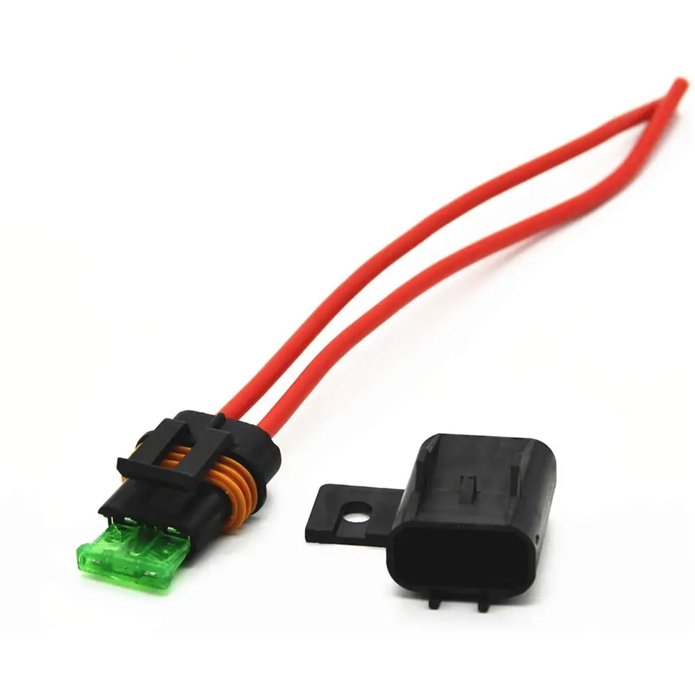 Automotive/Marine Waterproof Blade Style ATO/ATC Fuse Holder with Cover ...