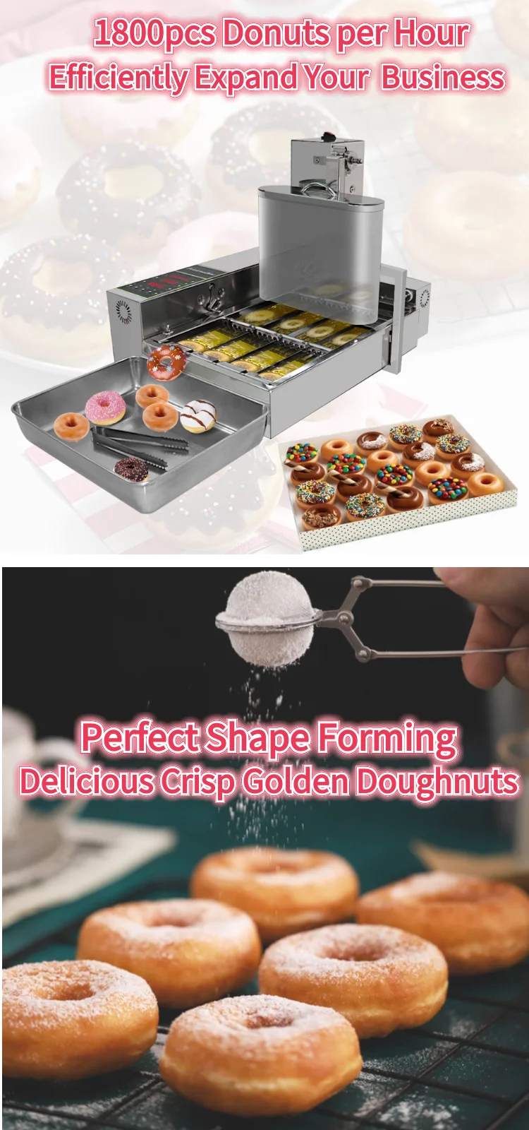 Commercial Manual Mochi Doughnut Lokma Sweet Machine Ball Shape Mini ...