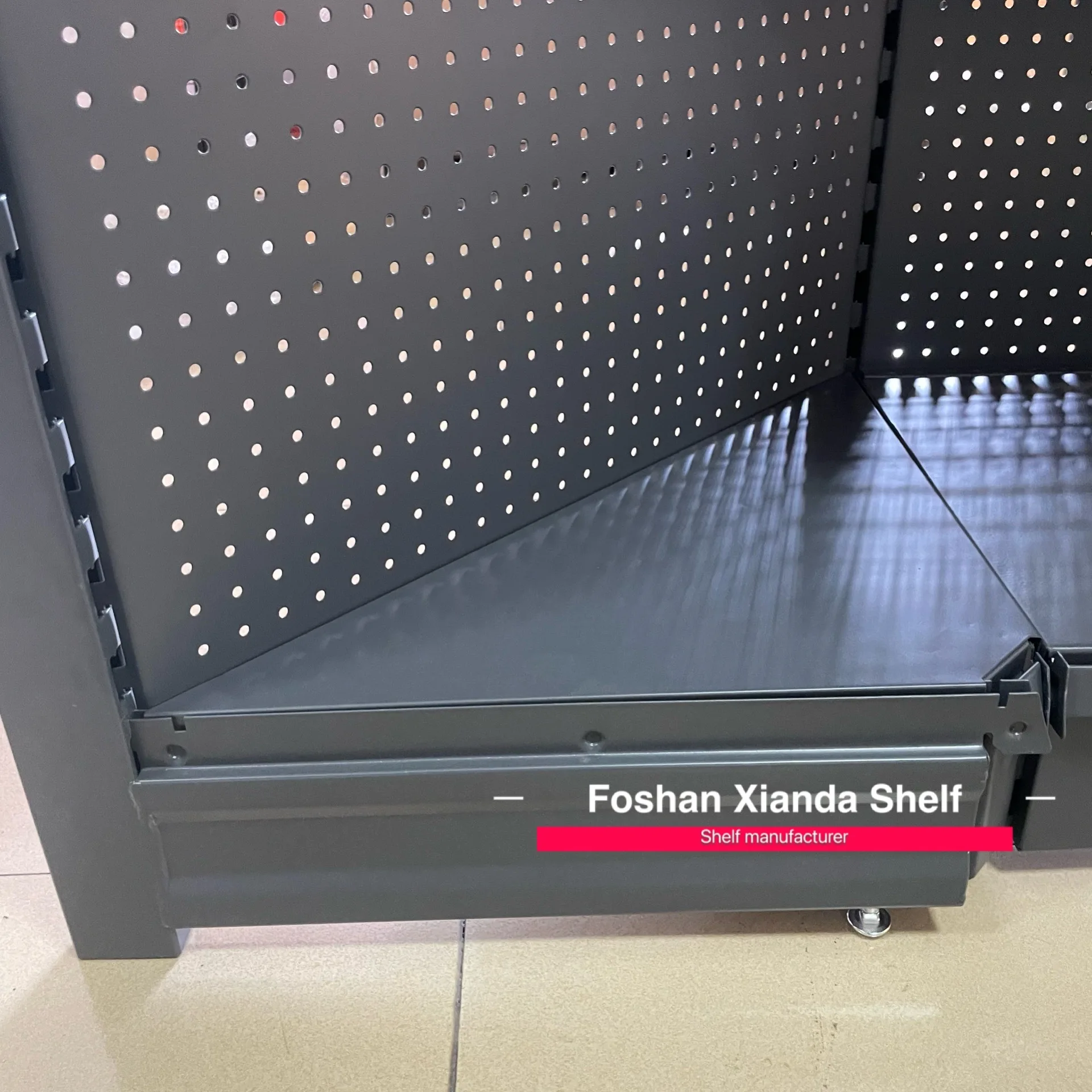 Free Standing POS Floor Metal Display Racks - Made in China