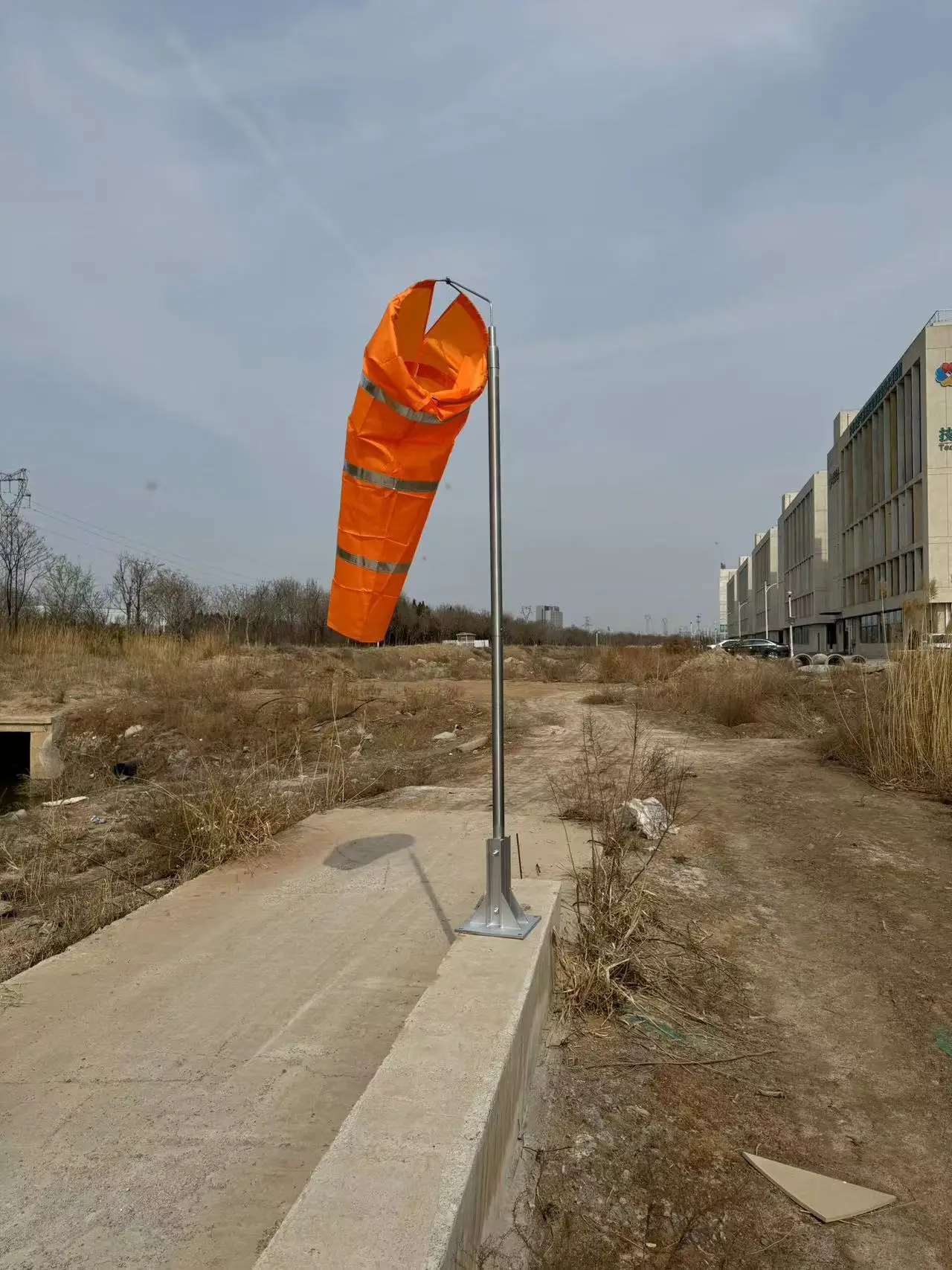 Simple Version Wind Sock Stand - Lightweight Weather Monitoring Bracket ...