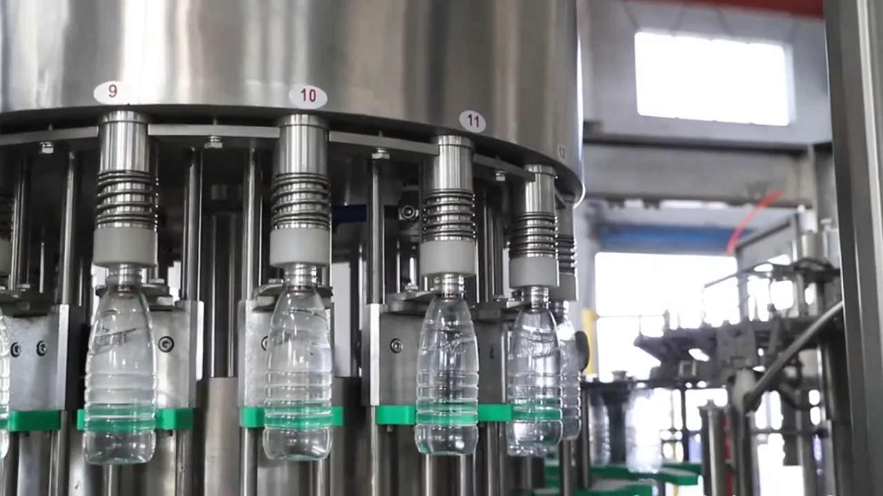 Cgf12-12-4 Automatic 1500bph 5l 1 Gallon Bottle Mineral Water Filling ...