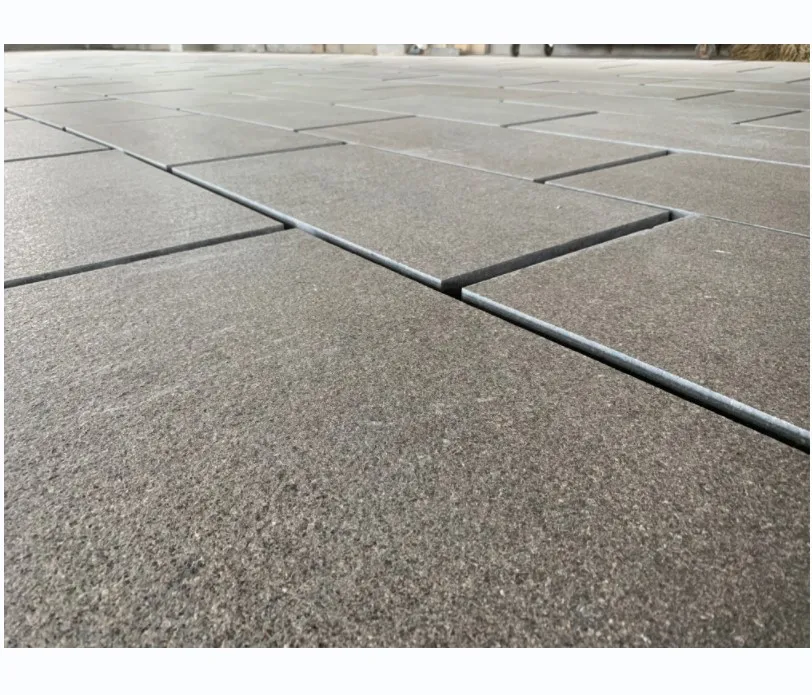 Customized Sizes Light Brown Porfido Granite Paver Porphyre Stone Slabs ...