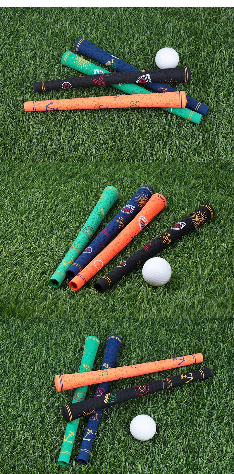 New Design Golf Grip Custom Logo Non Slip Rubber Golf Club Grips ...