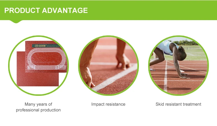 13mm Running Track And Field Epdm Sandwich Running Track Waterproof ...
