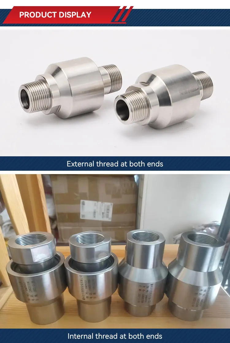 Universal Coupling Flange Threaded Rotary Union High Pressure Stainless ...