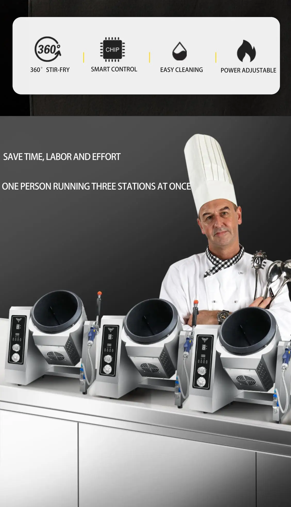 Semikron AI Cooking Robot for Restaurants – Enhance Efficiency & Reduce ...