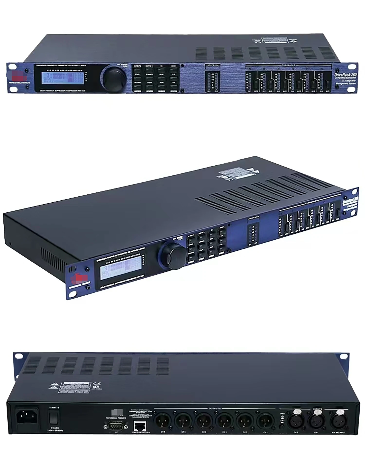 Dbx Processor - 260 Driverack Digital Audio Crossover