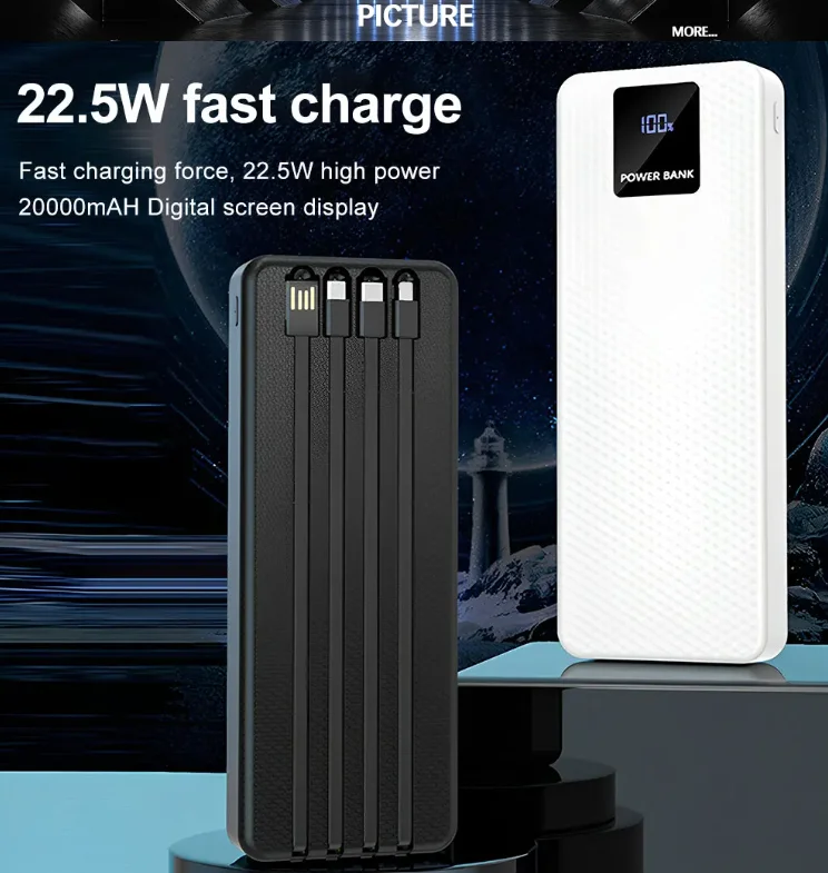 Portable Power Bank Case - 6*18650 USB Battery Storage Box