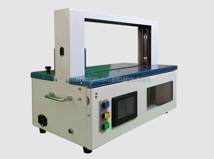 Table Top Automatic Cosmetic Banding Machine - Paper OPP Tape Banding ...