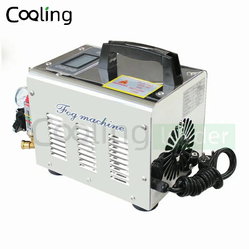Outdoor Misting Cooling System-1l/min Digital Timer Fog Machine ...