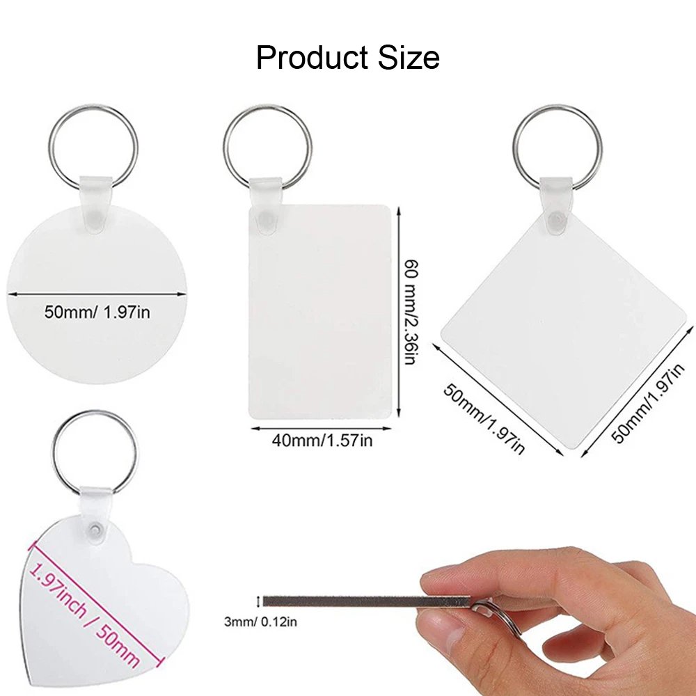 Wholesale High Quality Blank Heart Shaped Diy Printing Double Side ...