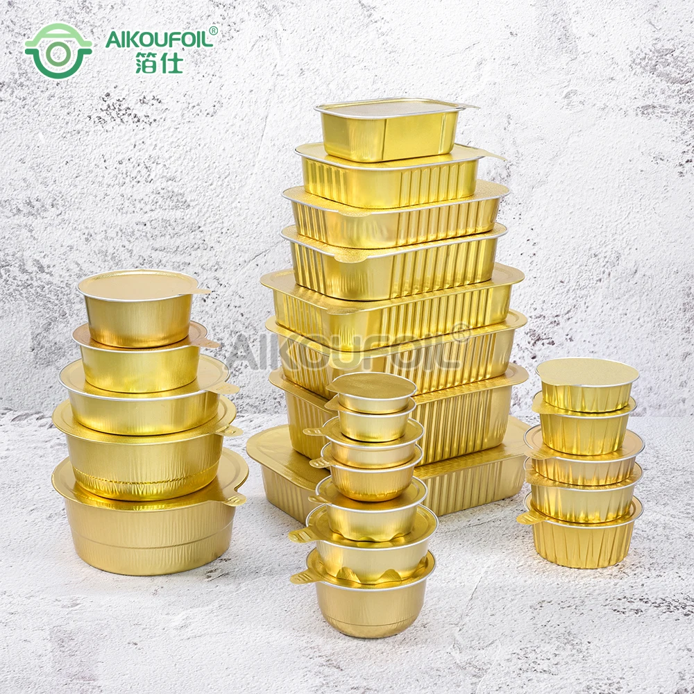 Boss Aluminum Foil Food Packaging Containers Fast Food Box ...