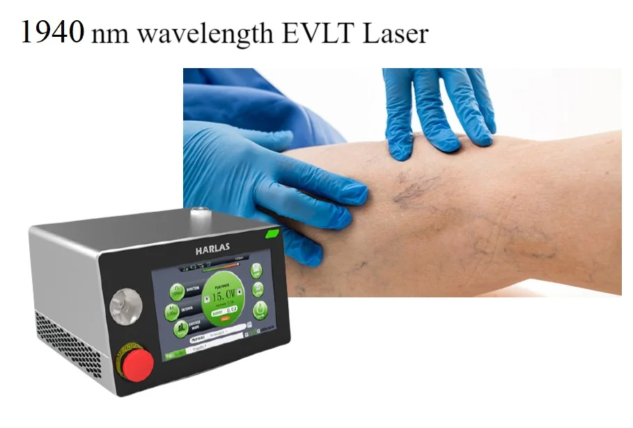 Harlas 1940nm EVLT Endovenous Laser Therapy - Portable & Efficient