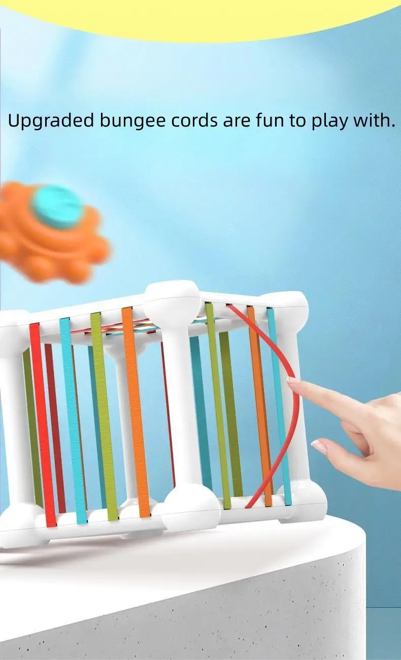 Shape Sorting Baby Toys Baby Sorter Toy Colorful Cube And 6 Pcs Multi ...