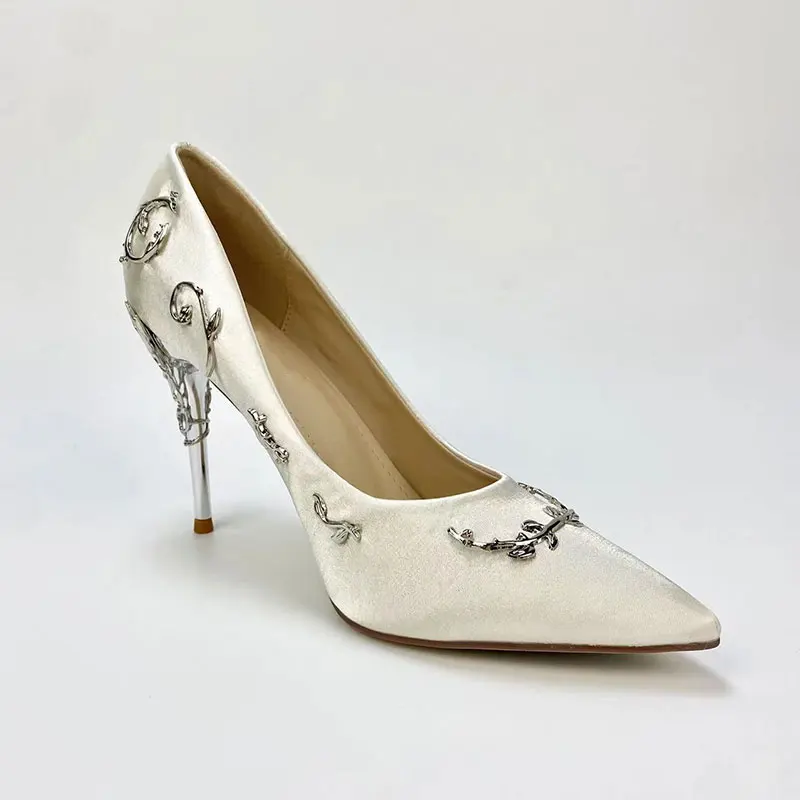 Alibaba.com: Custom Women's Super High Stiletto Heels with Metal ...