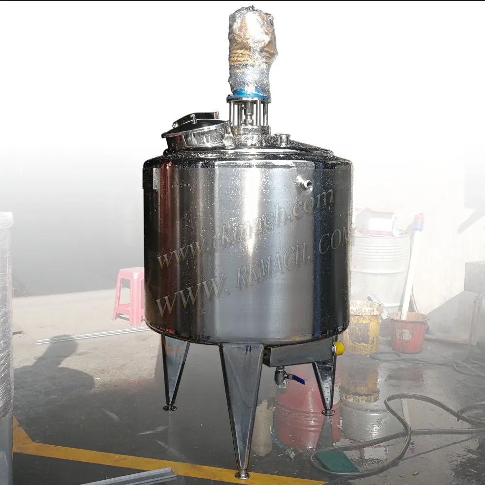 500L batch pasteurizer for fresh milk pasteurization with electric ...