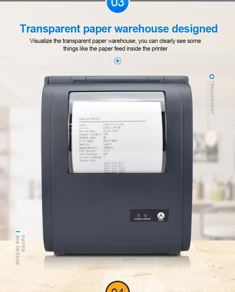 Label Thermal Printer For Express Carton Mark Label And Full Print Of ...
