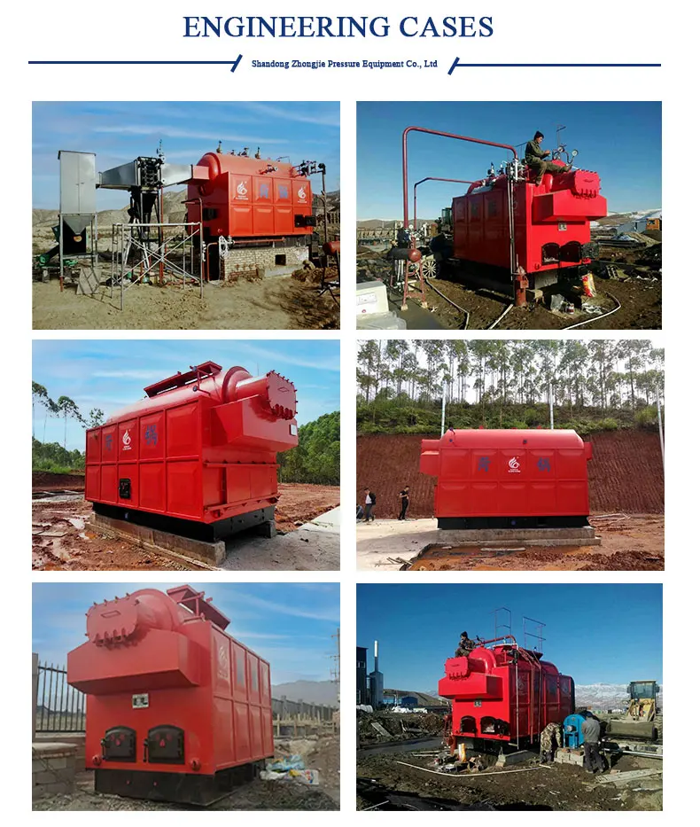 CJSE DZH Hot Selling 1 Ton 2 Ton 3 Ton 4 Ton Biomass Steam Boiler Wood ...