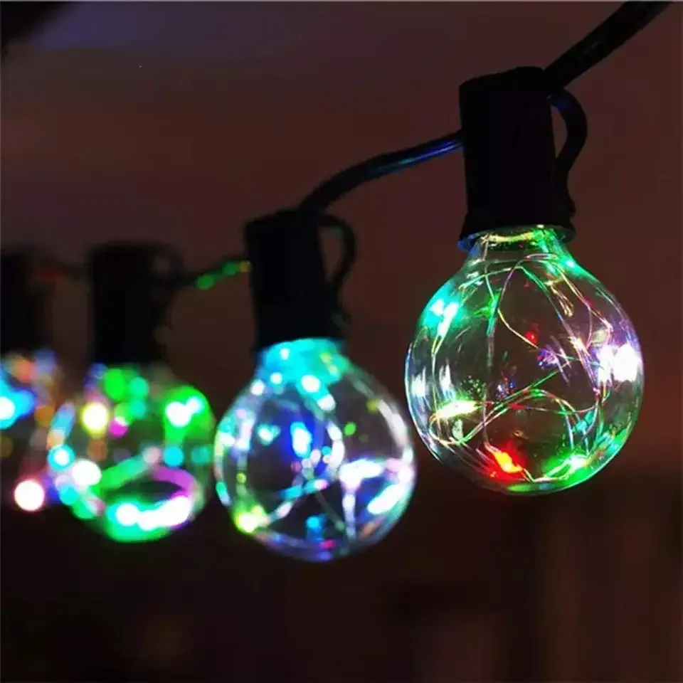 Decoration Led String Lights With Plug Solar Powered Led Light Ceiling ...