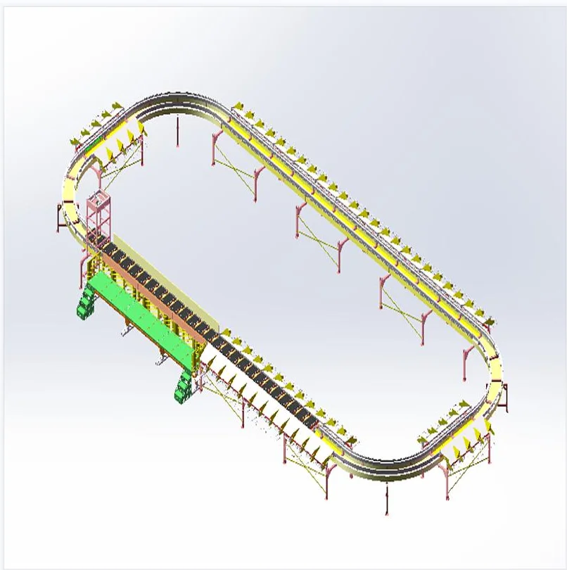 Automated Parcel Sorting Modular Conveyor Sorting System Dws Conveyor ...