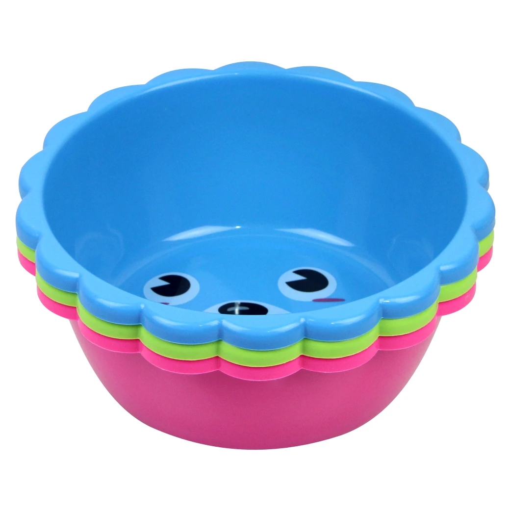 Circular plastic cartoon basin kindergarten children's performance ...