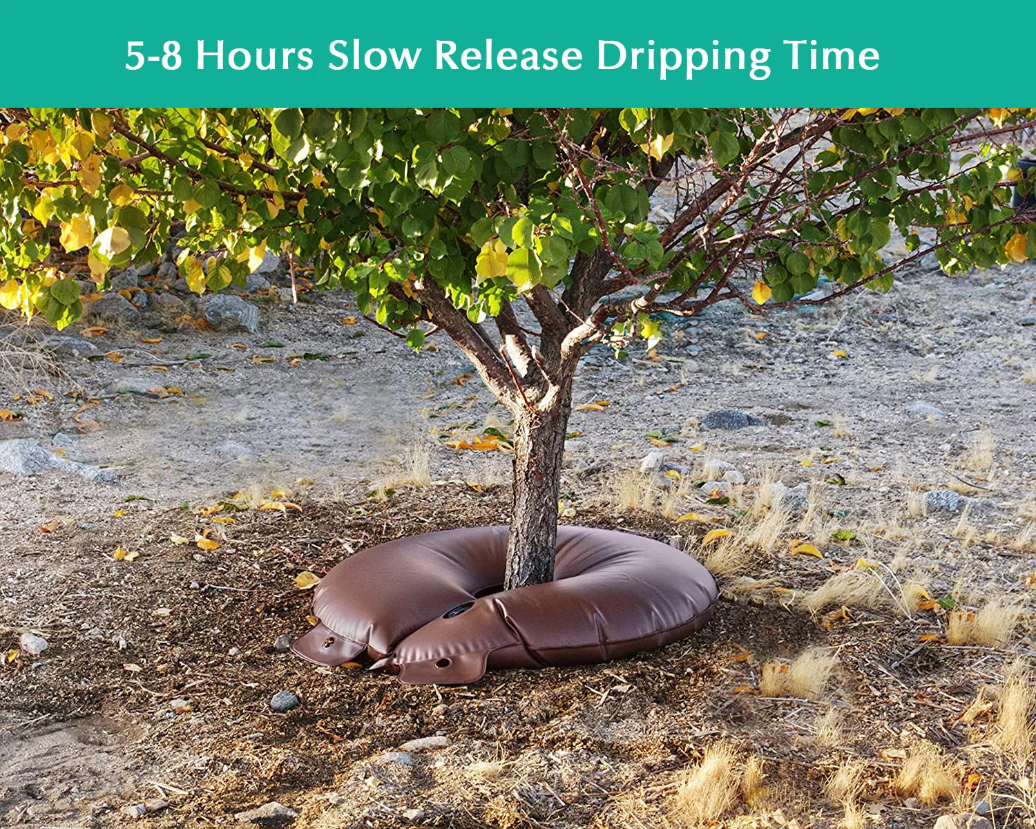 Tree Watering Ring 15 Gallon Extremely Sturdy Pvc Planting Water Bag ...