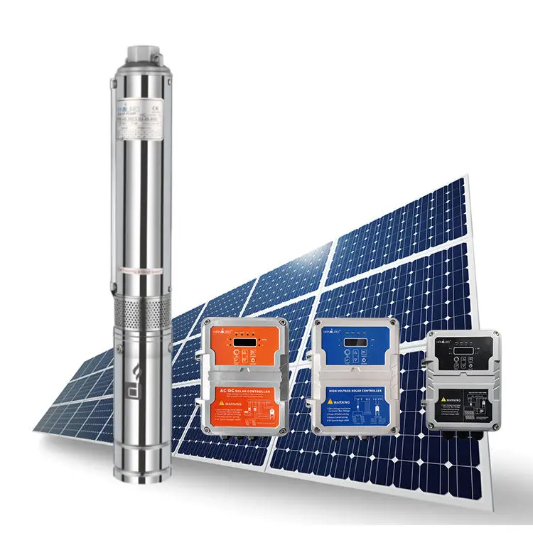 Alibaba.com: Handuro 3000W 4Hp deep well solar water pump full set for ...